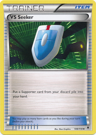 VS Seeker 109/119 Trainer Reverse Holo Uncommon XY Phantom Forces ...