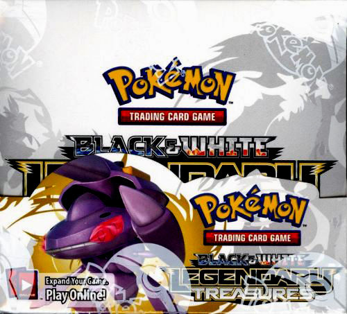 Pokemon Black & White Legendary Treasures Booster Box - Pokemon Booster ...